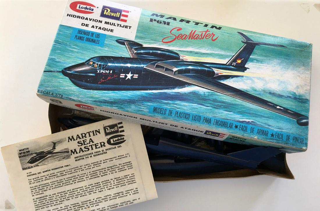 Revell 1/78 Model Kit Martin P6M SeaMaster Imported