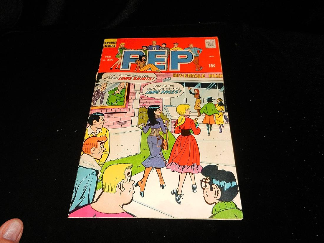 Archies Series Pep DC Comics Issue #250 Feb 1971