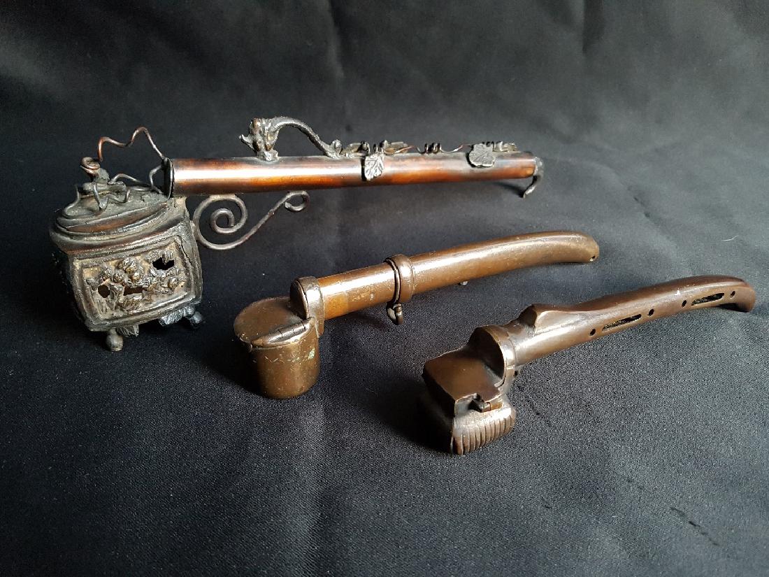 Two Antique Japanese Copper Smoking Pipes - Jan 31, 2018 | Jasper52 in NY
