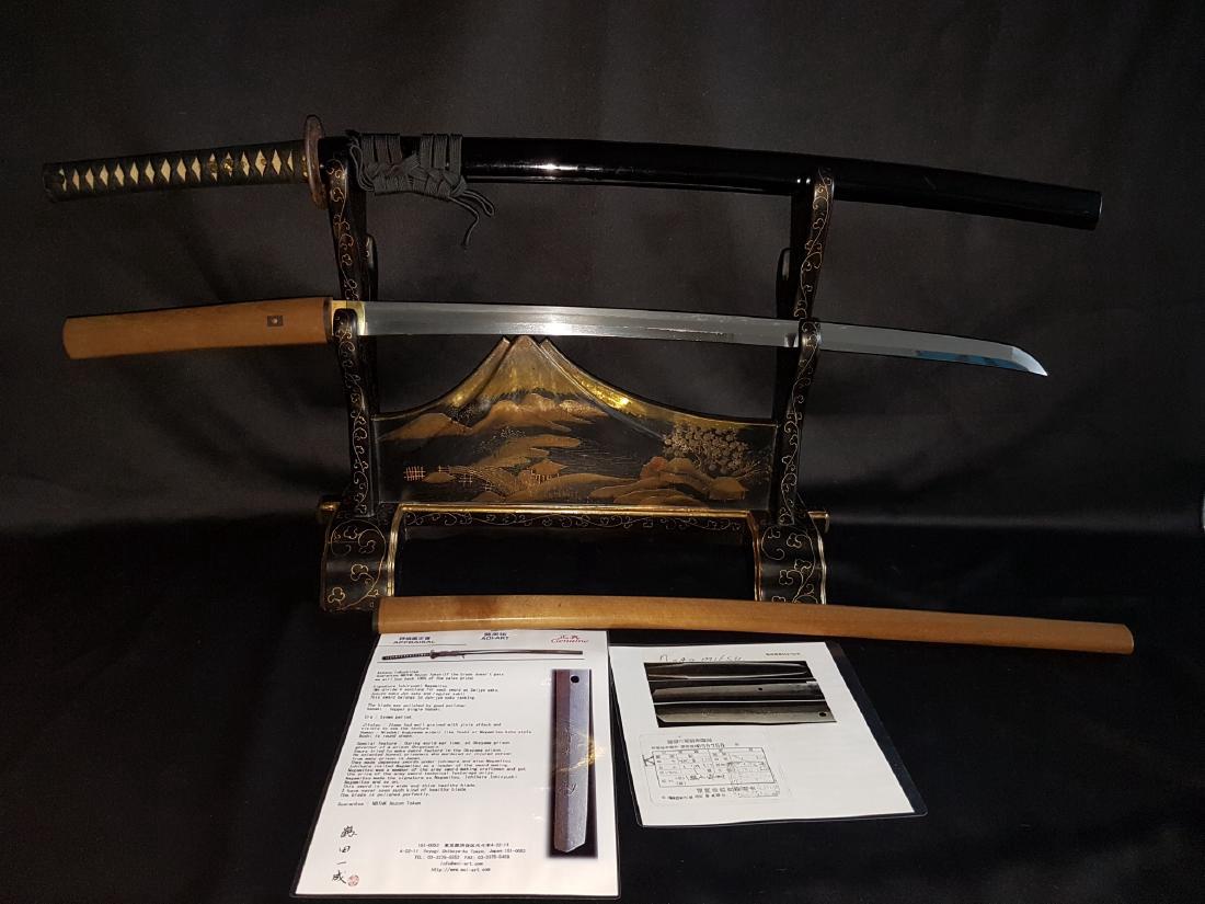 Vintage Japanese WWII Nagamitsu Sword Katana