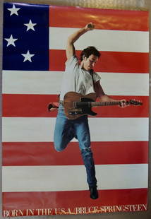 Bruce Springsteen Massive Record Store Promo Poster