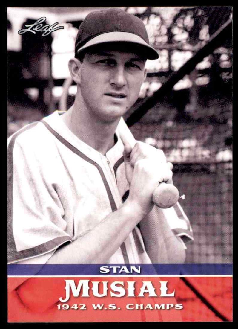 2015 Leaf Stan Musial Milestone Complete Set