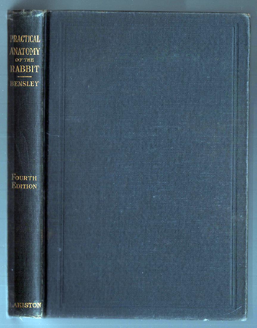 Practical Anatomy Rabbit Elementary Laboratory Textbook