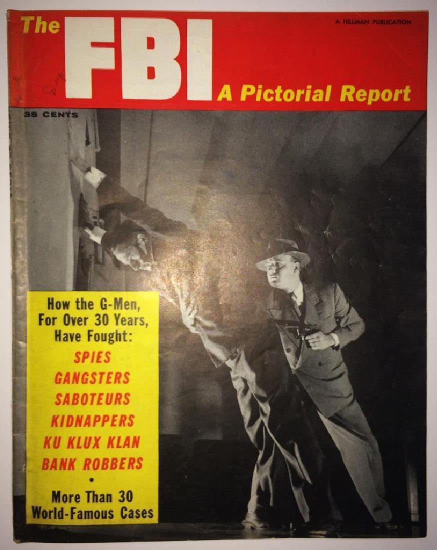 1957 Fbi A Pictorial Report By Hillman Periodicals Wwii