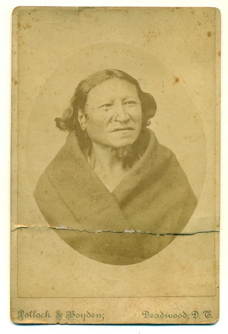 1883 Brule Lakota Indian Chief Crow Dog in Deadwood