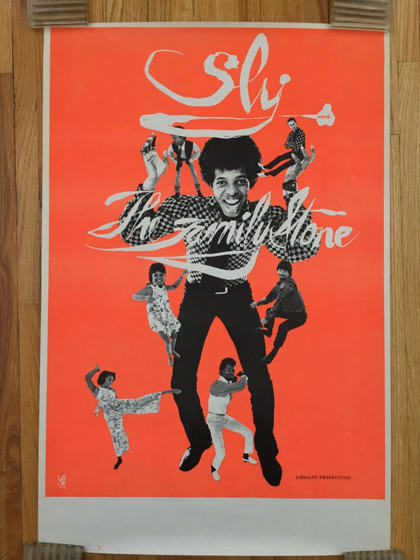 RARE - SLY AND THE FAMILY STONE POSTER