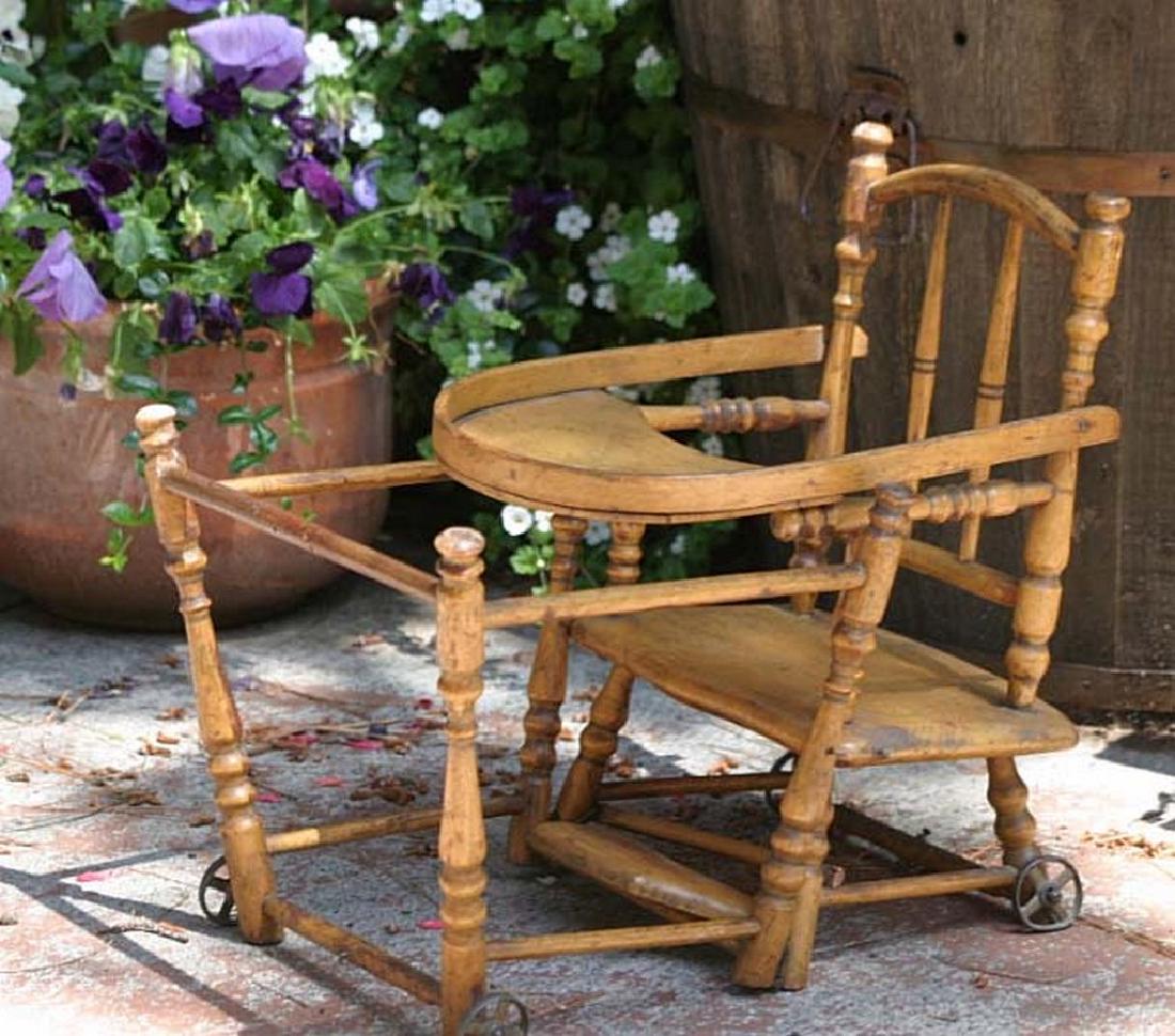 Antique Salesman’s Sample High Chair
