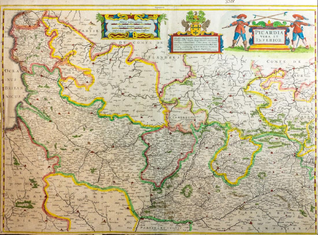 Mercator/Hondius: Antique Map of France, 1640