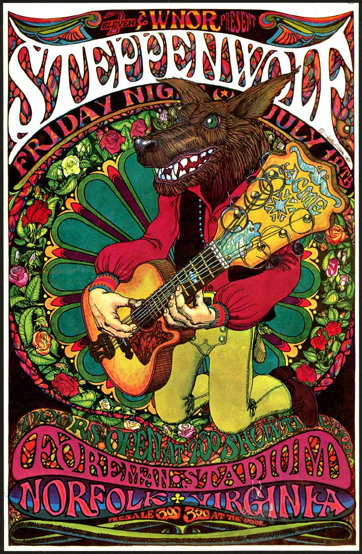 Beautiful Steppenwolf Poster