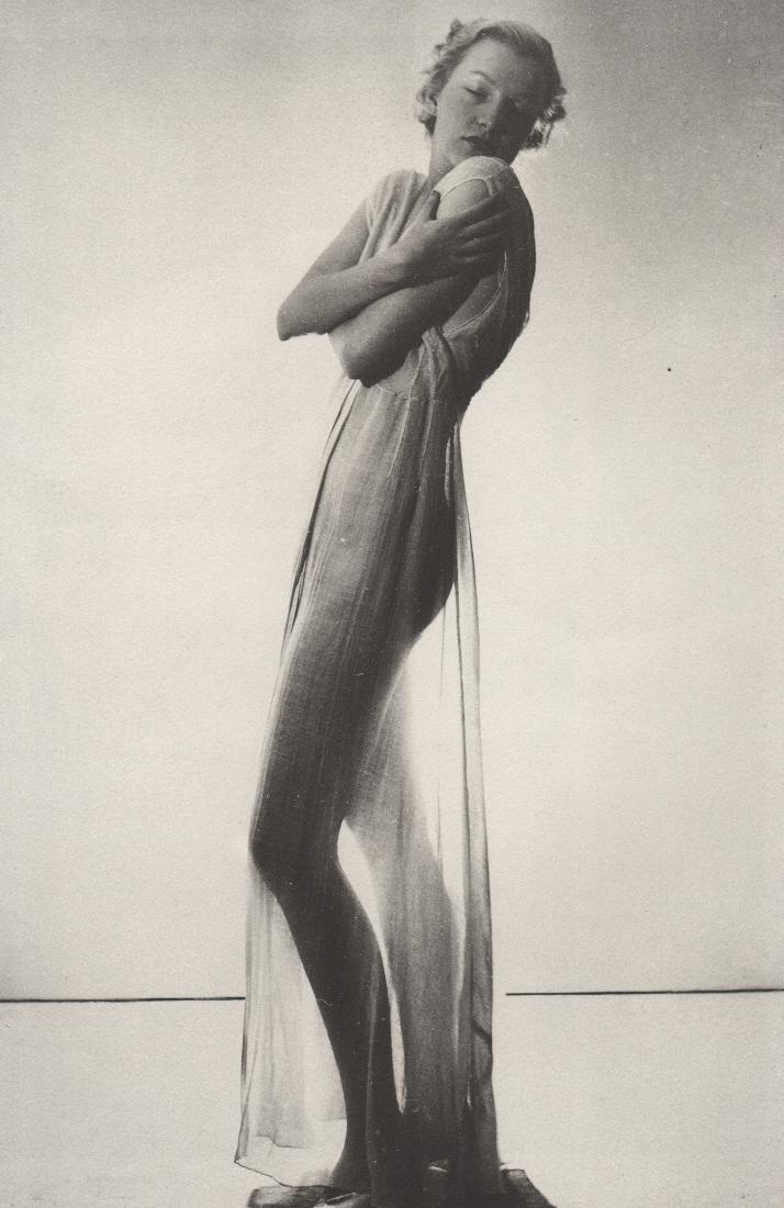MAN RAY - Woman in Sheer Dress