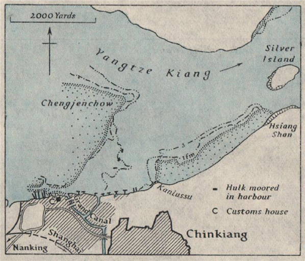 Chinkiang Zhenjiang. China. Ww2 Royal Navy Intelligence