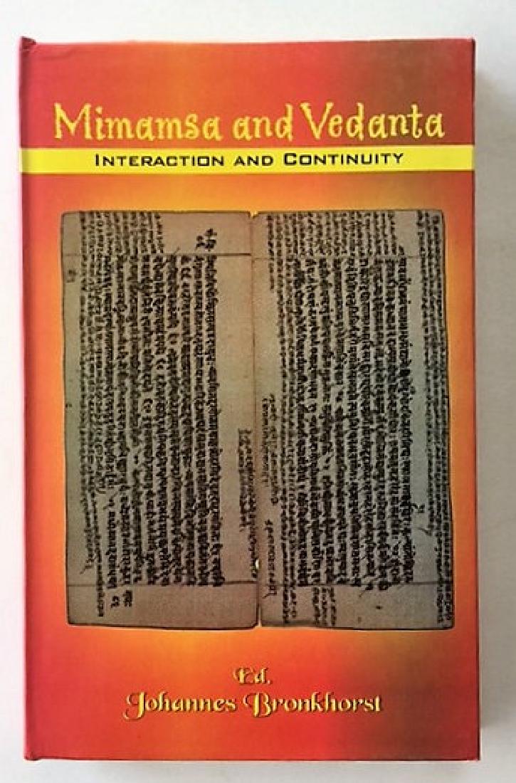 Mimamsa and Vedanta. Interaction and Continuity.