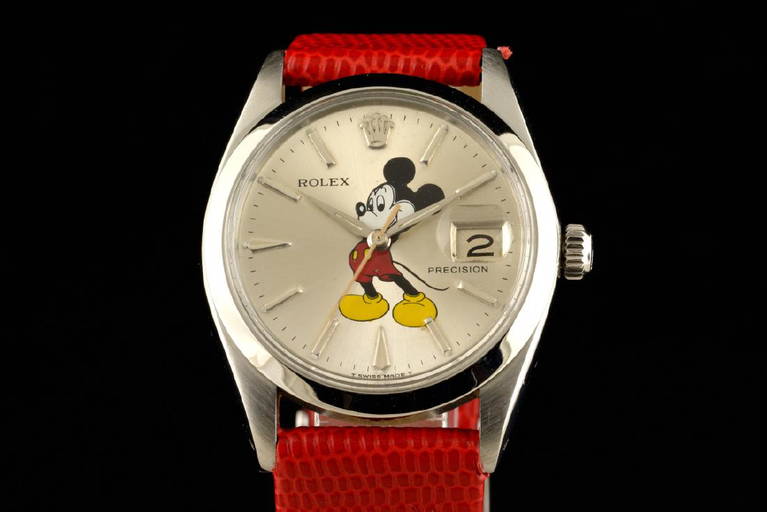 Rolex Precision Mickey Mouse Date