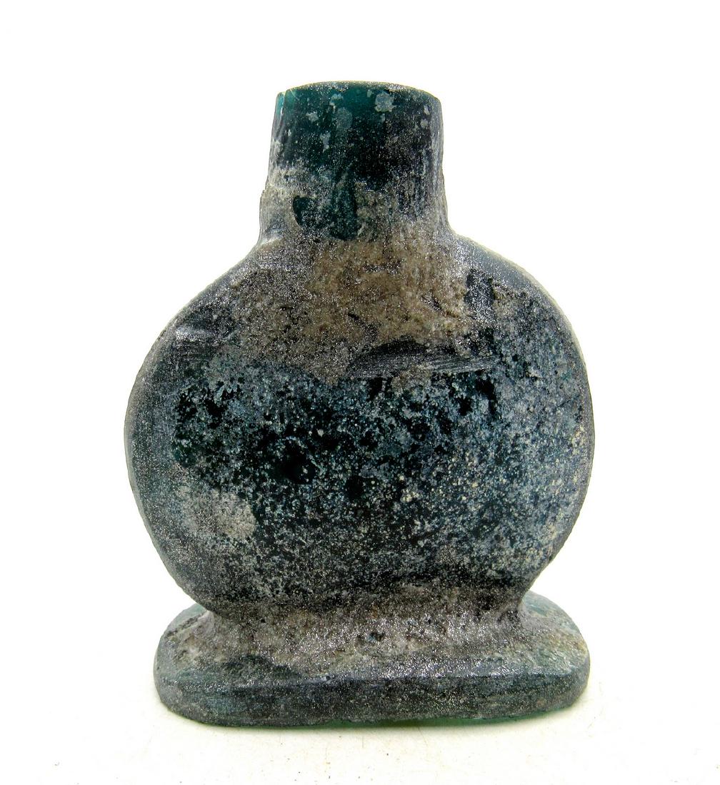 Early Medieval Byzantine Glass Flask
