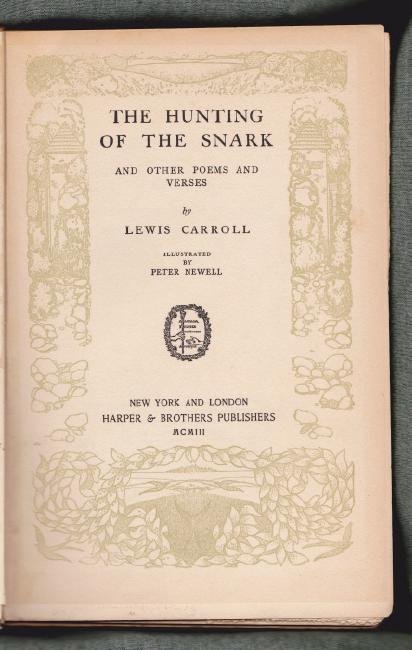 The Hunting of the Snark & Other Poems Carroll, Lewis