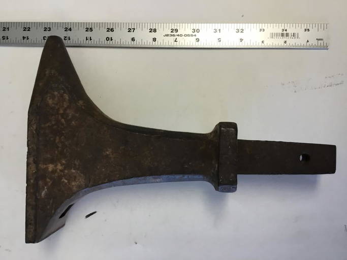 U. S. Calvary Stake Anvil, Billet, Military Anvil Tool