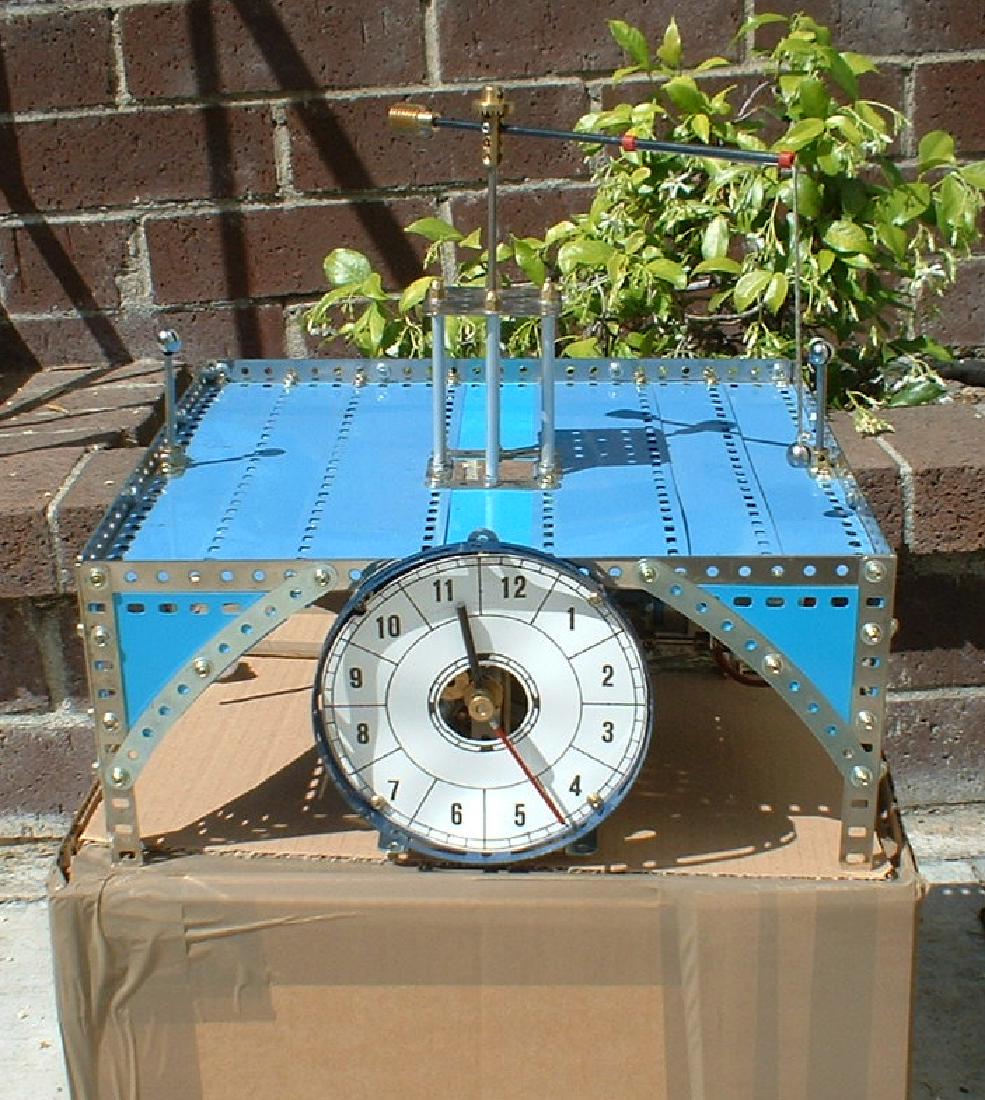 Meccano (Made in England) clock