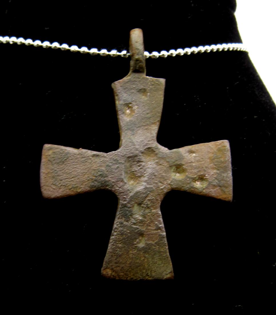 Medieval Crusaders Knights Templar Bronze Maltese Cross