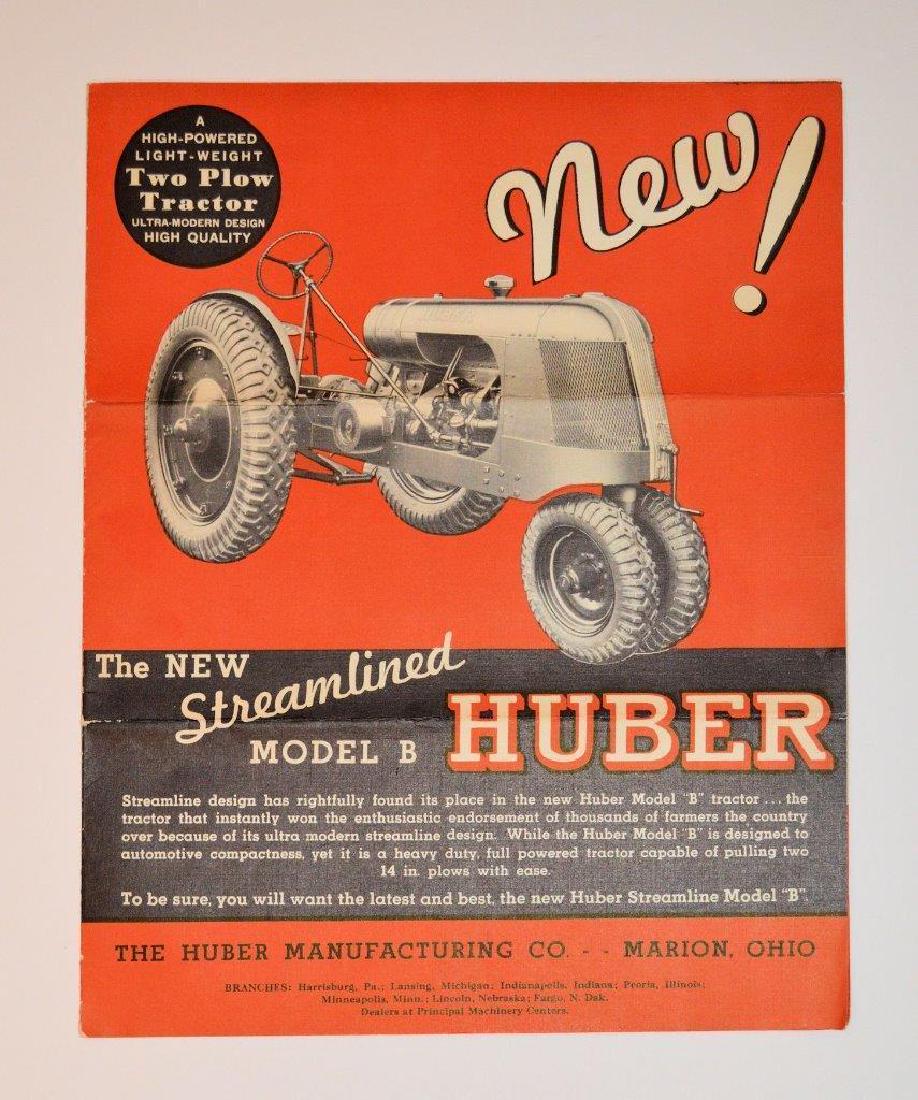 1940 Huber Manufacturing Co Marion Ohio Vintage Tractor