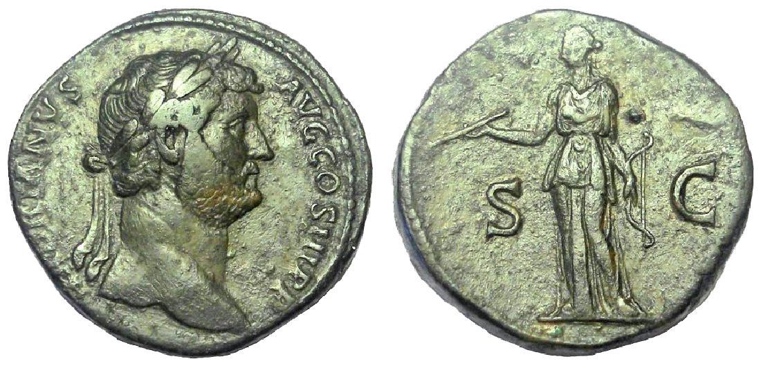 Hadrian Sestertius