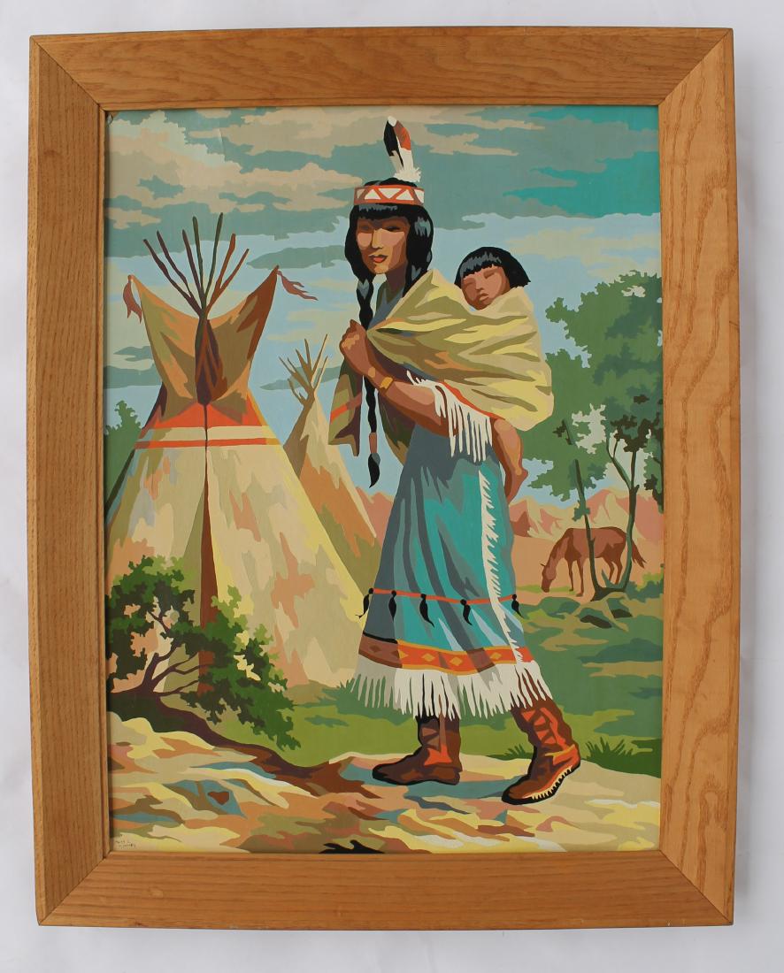 Native American Paint by Numbers