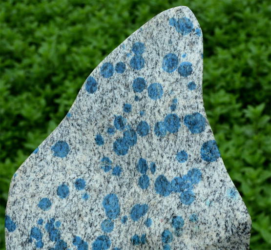 Rare Azurite In Granite Tumble~pakistan