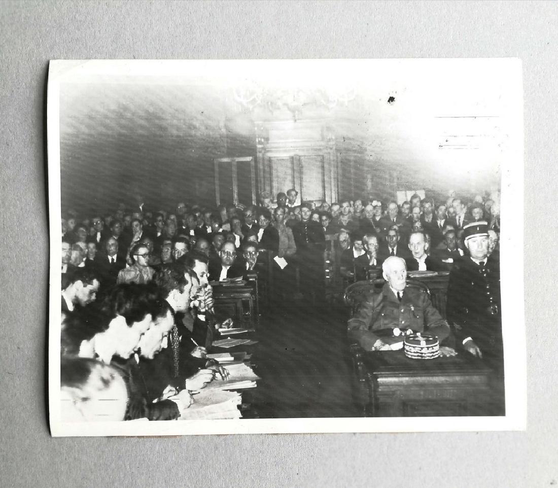 Henry Petain, High Court of Justice, Paris, 1945
