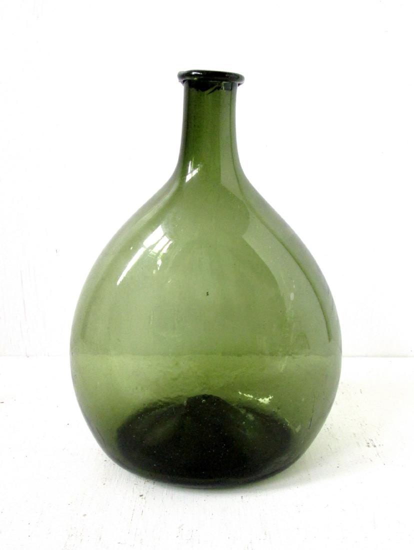 18th C Chestnut Flask