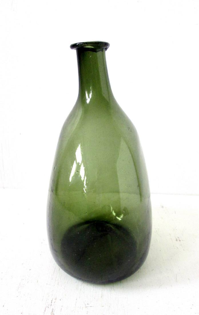 18th C Chestnut Flask