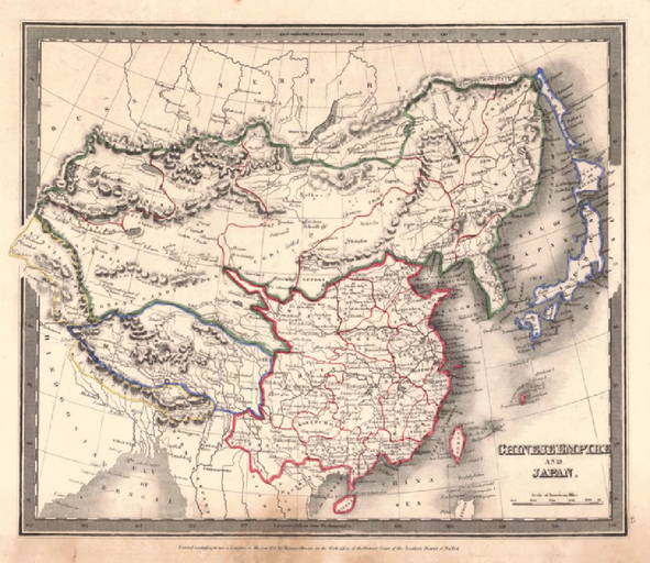 Chinese Empire And Japan.