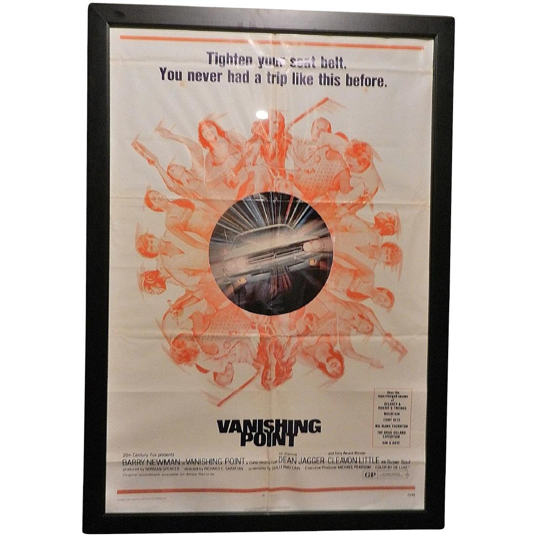 Vanishing Point Movie Poster One Sheet 1971