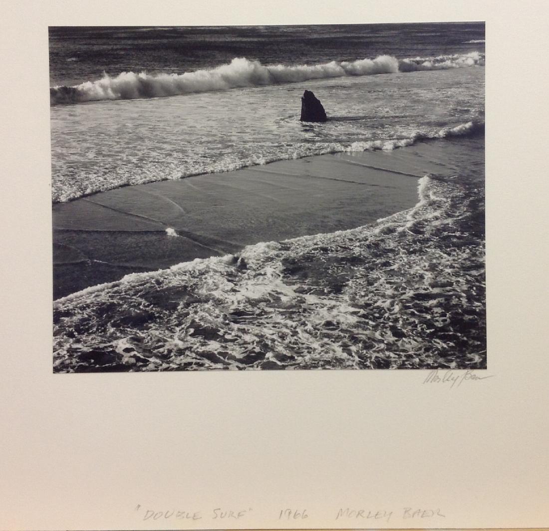 Morley Baer - 1966 Vintage Photograph - Double Surf