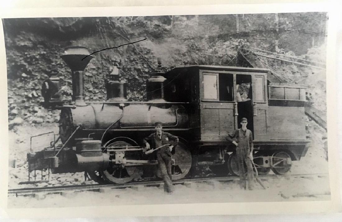 Antique 1905 Railroad Original Photograph