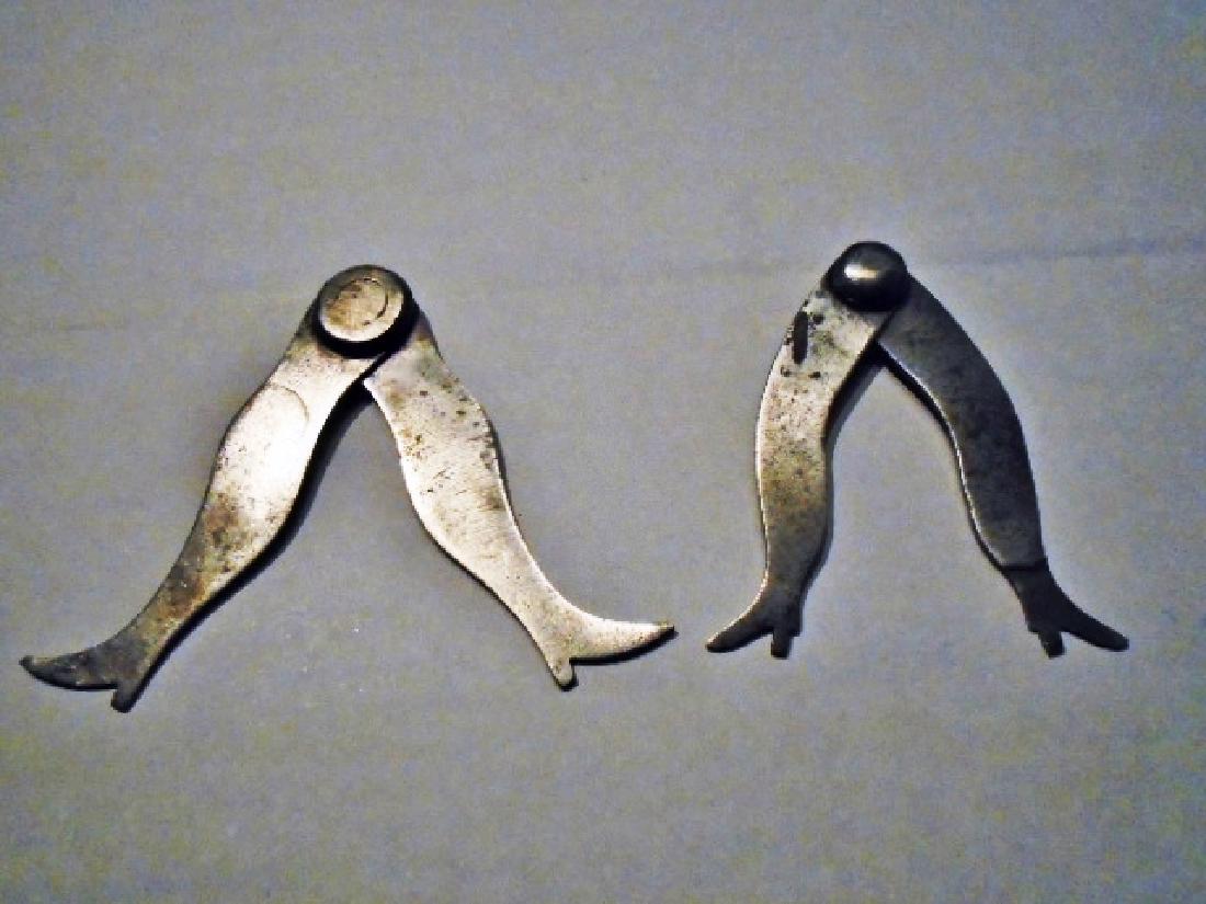 Metal Calipers in the Shape of Ladies Legs