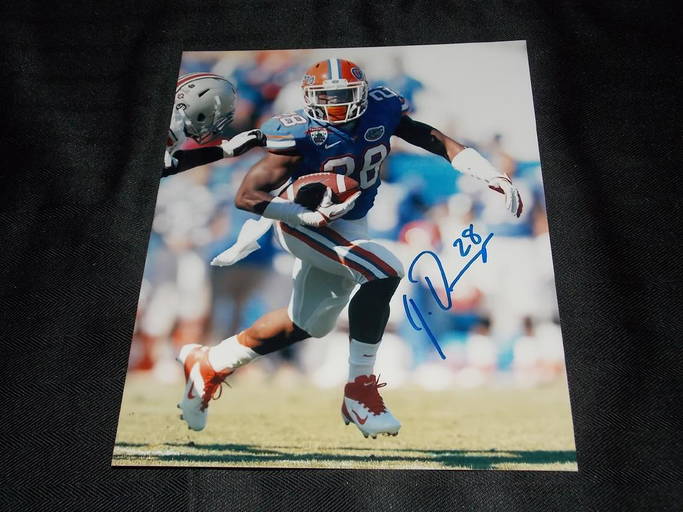 Jeff Demps, Autographed, 8x10 Photo, W/coa