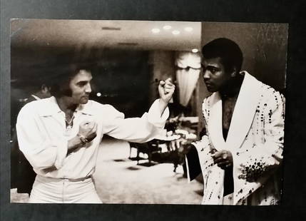Muhammad Ali ‘greatest’ & Elvis Presley King Of Rock