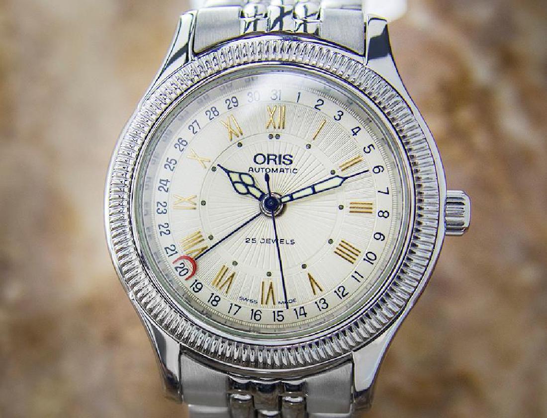 Oris Date Pointer ref 7465 B Stainless Steel Automatic