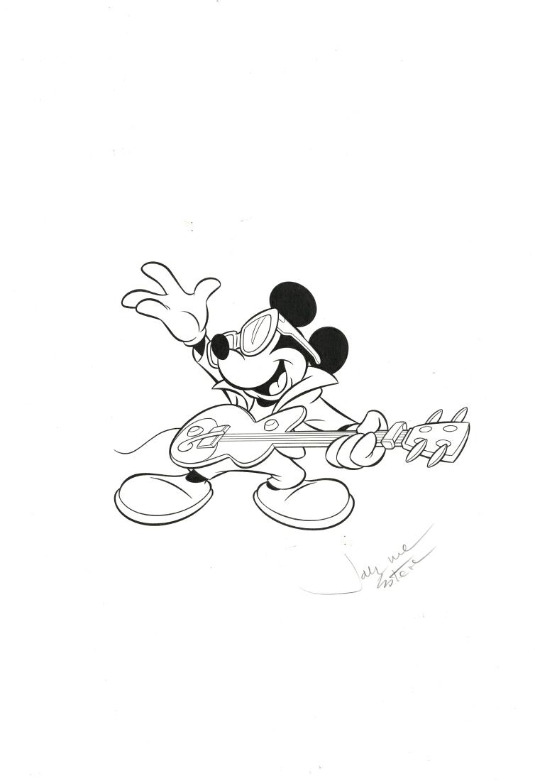 Mickey Mouse - Rock Star Indian Ink