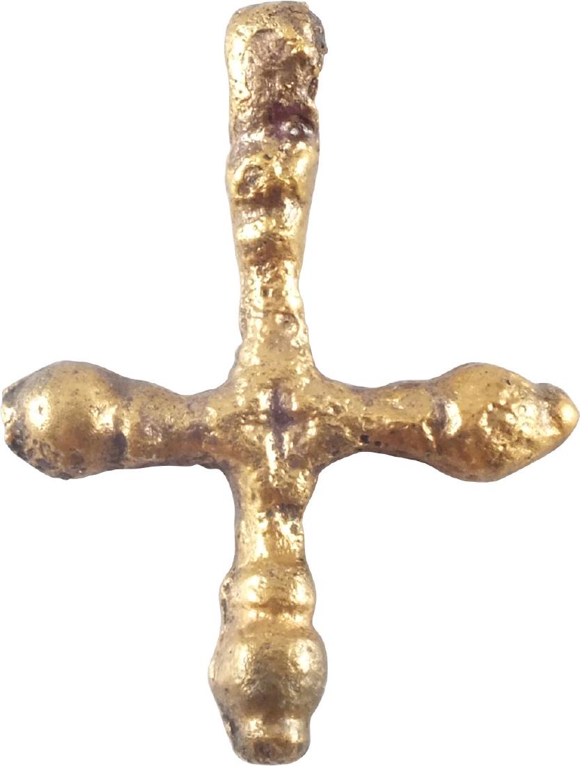 FINE LARGE MEDIEVAL CROSS 12th-13th CENTURY