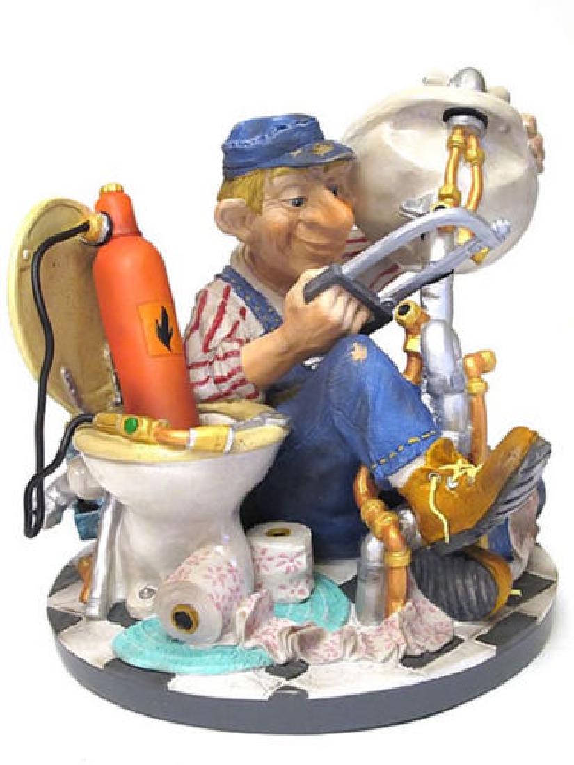 Profisti Collection: Plumber statue