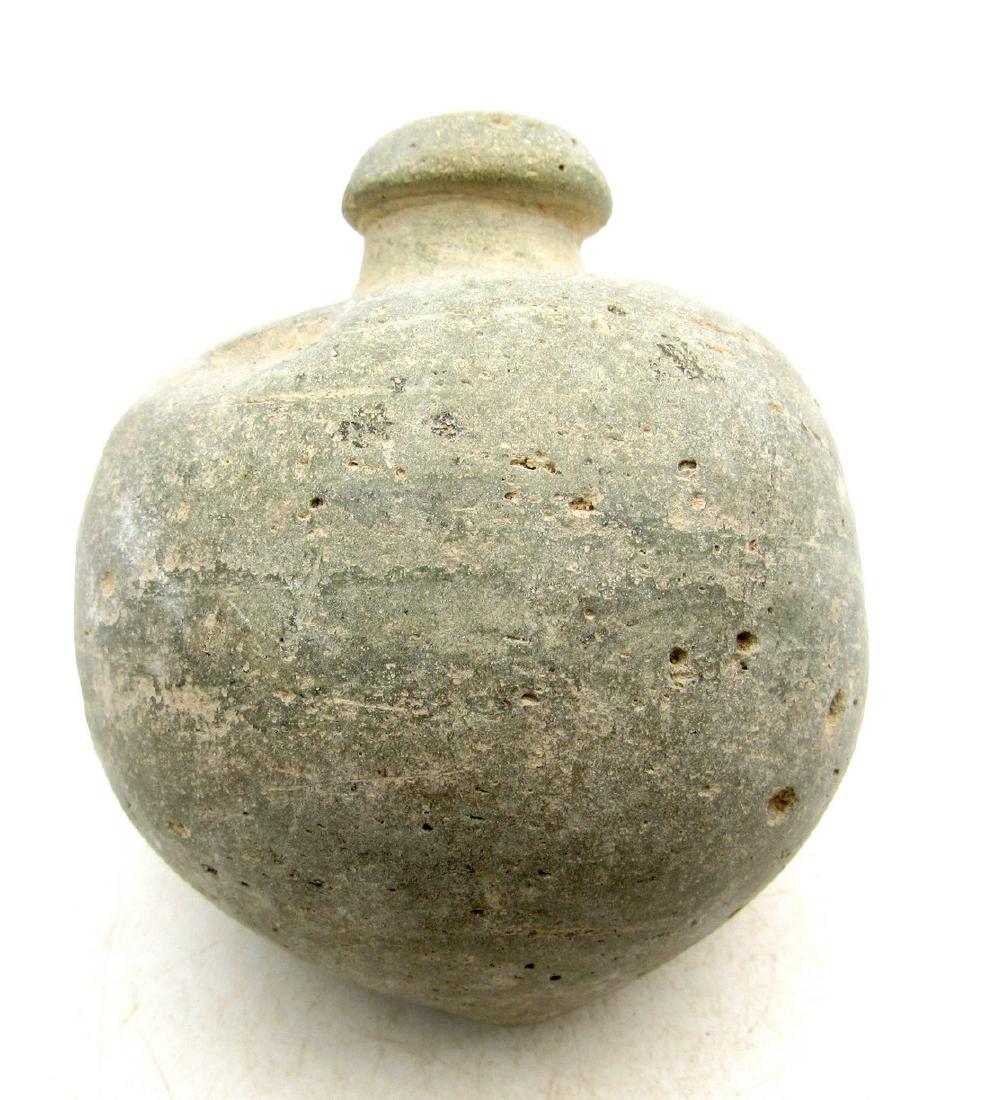 Ancient Byzantine Terracotta "Greek Fire" Hand Grenade