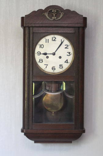 Antique Fms Friedrich Mauthe Schwenningen Clock