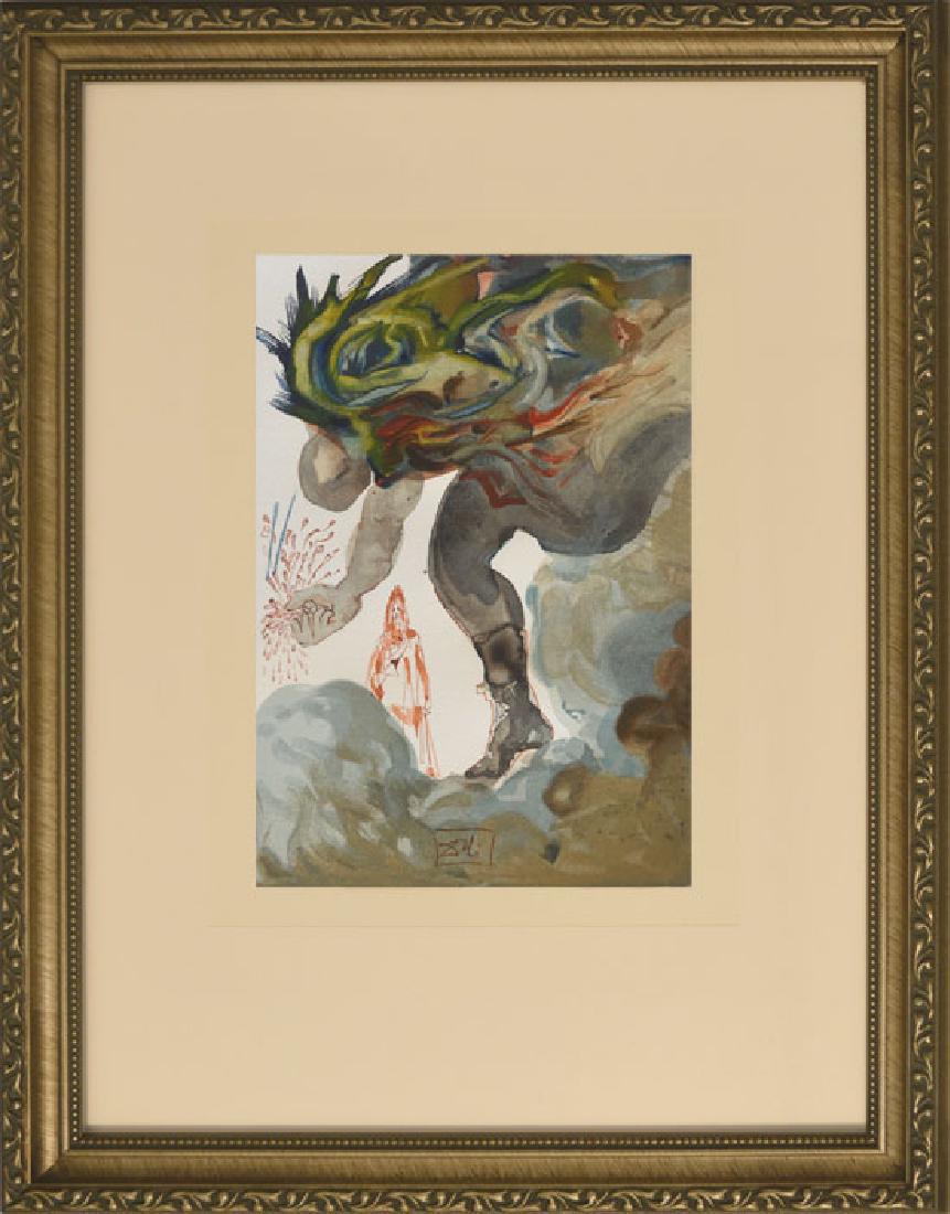 Salvador Dali Woodcut