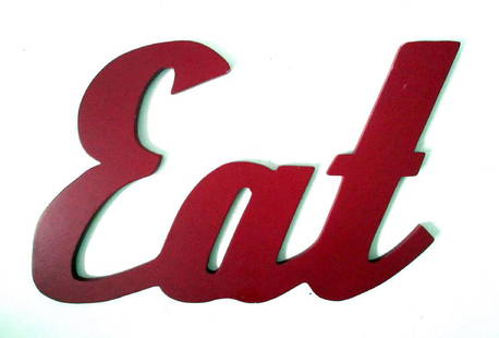 Vintage Dspt Restaurant Sign