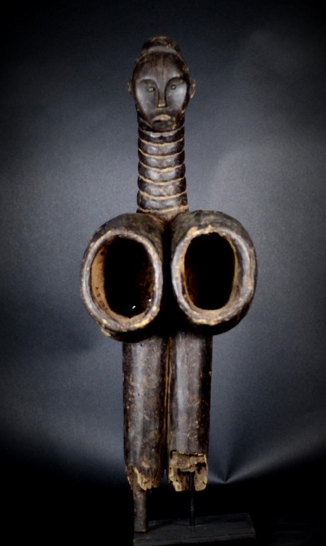 Rare African Tribal FANG Bieri Blacksmith Bellow Gabon