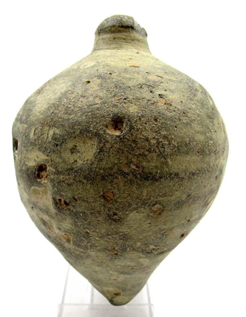 Ancient Byzantine Clay "Greek Fire" Grenade