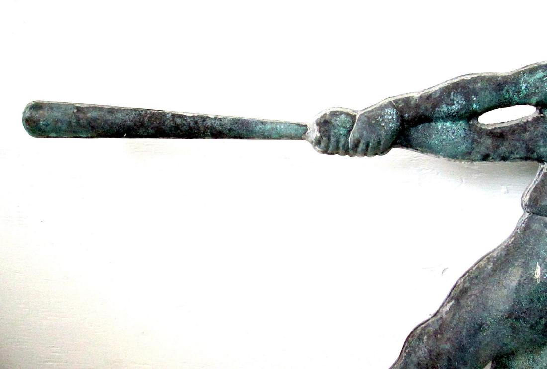 Rare Baseball Batter Weathervane