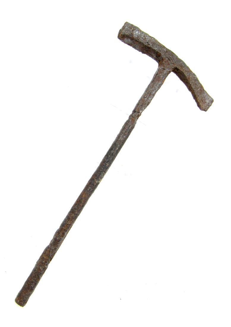 Ancient Roman Legionary Iron Camp Hammer