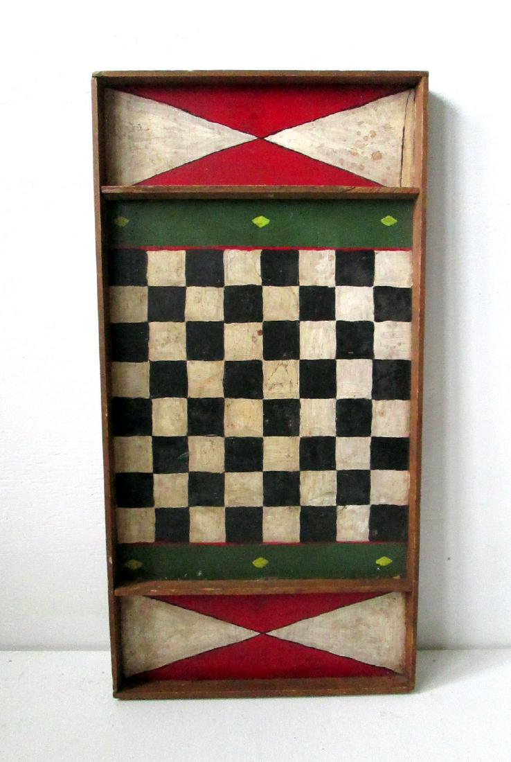 Bold Painted Checkerboard