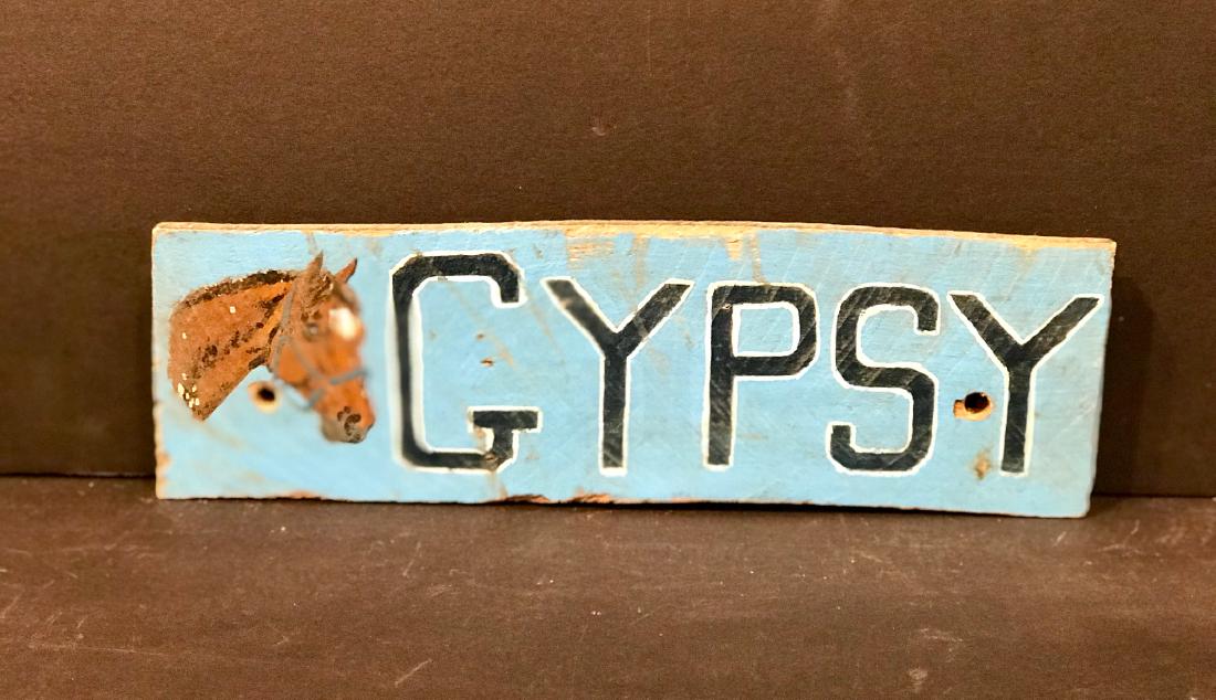 Gypsy Sign, Mid 20th c